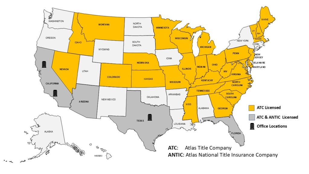 Coverage Map – Atlas Title